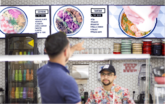 Pantallas para Menús Digitales en Restaurantes